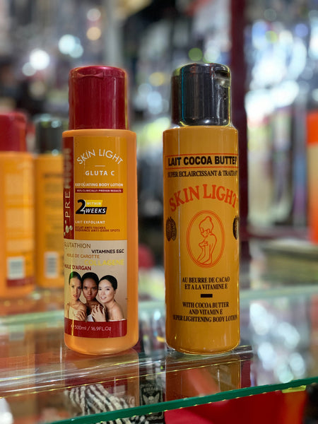 Lait Skin Light Gluta C Exfoliating Body Lotion With Vitamin E&C 500ml ...