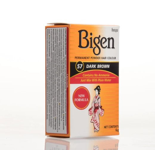Bigen Permanent Powder Hair Color 57 - Dark Brown – Modaps International