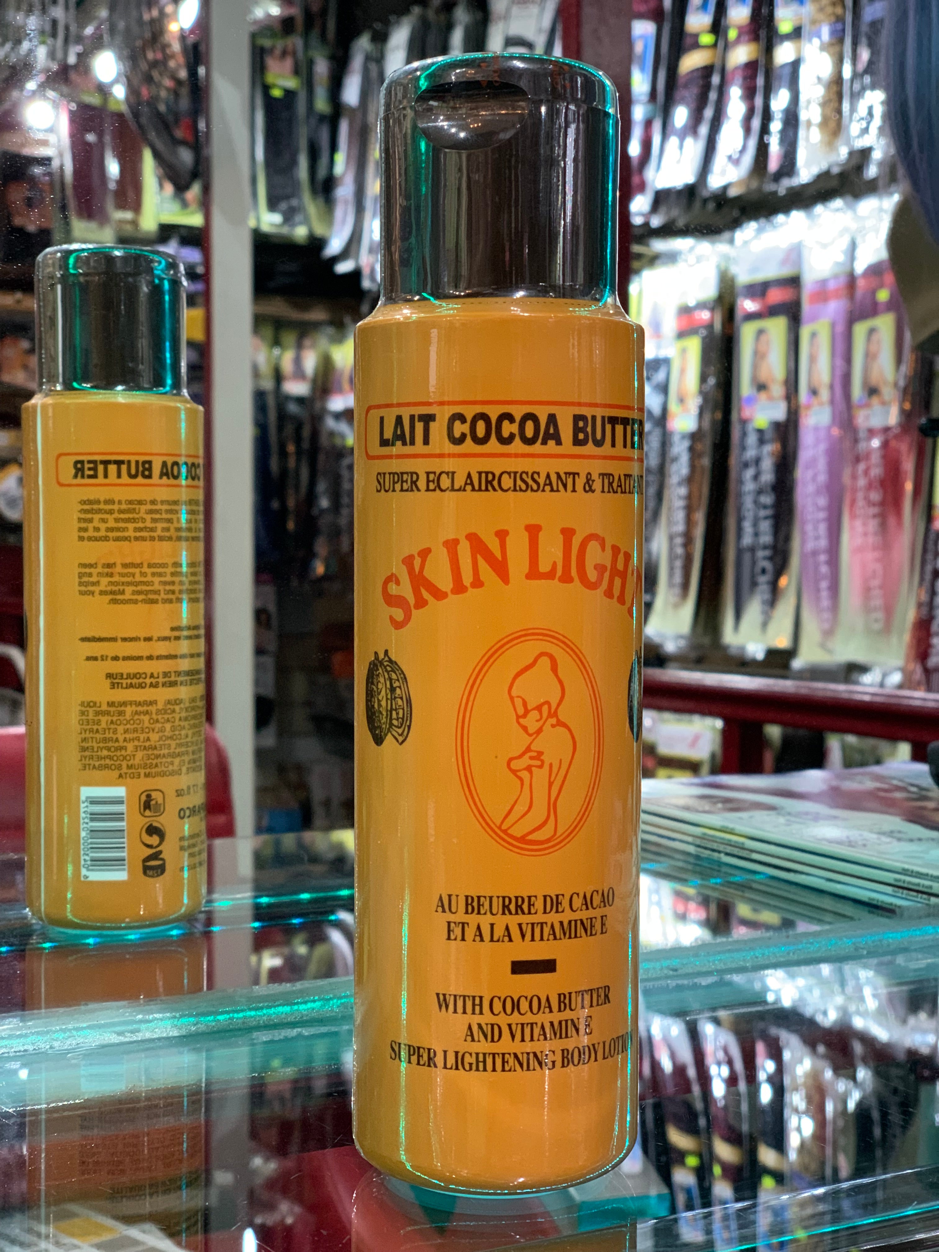 Lait Cocoa Butter Skin Light Super Lightening Body Lotion With Vitamin ...